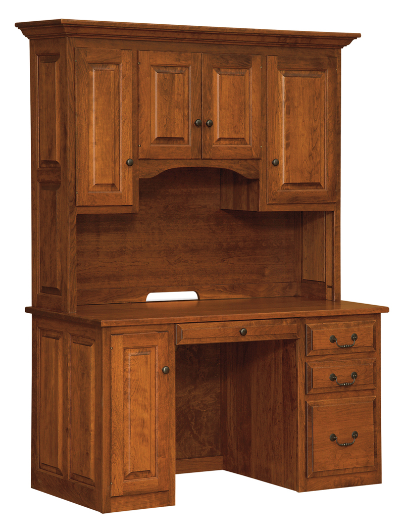 Kingston 55" Computer Desk & Hutch | Geitgey's Amish Country Furnishings