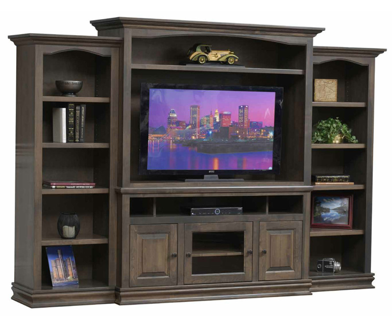 Burlington Modular Entertainment Center with Media Shelf | Geitgey's ...